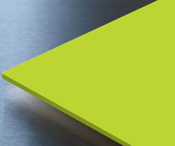 Gloss Lime Green PVC Sheet Hygienic Wall Cladding – The Wall Panel ...